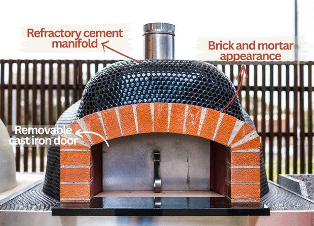 Valoriani FVR120 Residential Wood Fired Pizza Oven